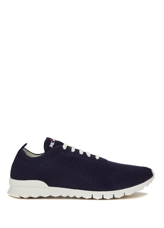 Kiton Erkek Lacivert Logolu Örgü Dokulu Sneaker 6.5 US Kiton Erkek Lacivert Logolu Örgü Dokulu Sneaker 6.5 US