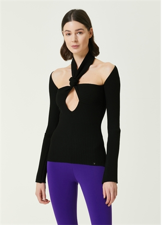 The Attico Kadın BLUZ Siyah 38 IT