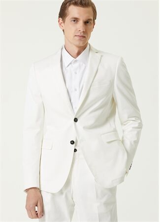 Palzileri Lab Erkek Beyaz Takım Elbise 50 IT