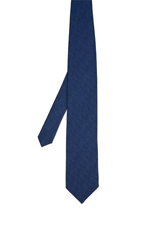 Pal Zileri Erkek Lacivert İpek Kravat EU