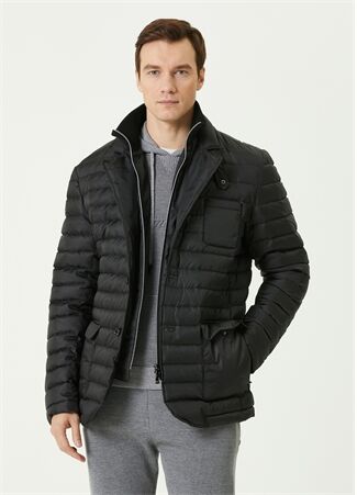 Hemington Erkek Osprey Siyah İç Yaka Detaylı Mont 48 EU