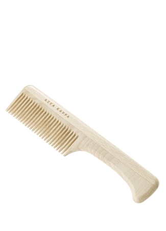 Acca Kappa Beech Wood Comb Wıth Handle Acca Kappa Beech Wood Comb Wıth Handle