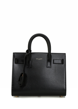 Kadın Classic Sac De Jour Logolu Deri Omuz Çantası Siyah EU