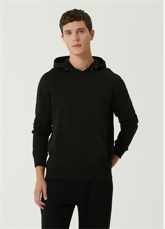 Academia Erkek Siyah Kapüşonlu Sweatshirt XS EU Academia Erkek Siyah Kapüşonlu Sweatshirt XS EU
