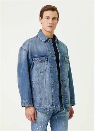 Michael Kors Erkek Mavi Denim Mont M/L EU Michael Kors Erkek Mavi Denim Mont M/L EU