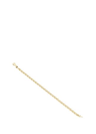 Collection Kadın Zincir Formlu Altın Rengi Bileklik EU