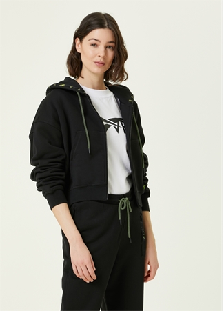 Reebok X Victoria Beckham Kadın Siyah Kapüşonlu Sweatshirt L Eu Reebok X Victoria Beckham Kadın Siyah Kapüşonlu Sweatshirt L Eu
