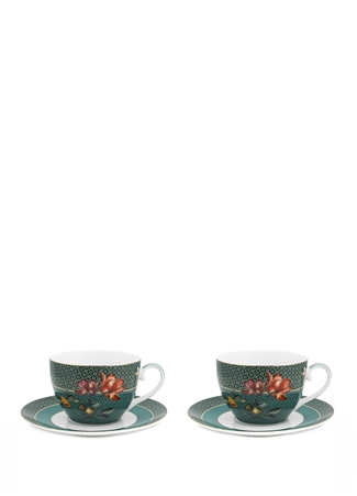 Pip Studio Winter Wonderland 2li Porselen Çay Fincanı Seti Yeşil Pip Studio Winter Wonderland 2li Porselen Çay Fincanı Seti Yeşil