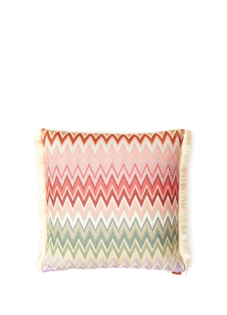 Missoni Home Margot Zikzak Desenli 40x40 Dekoratif Yastık Çok Renkli
