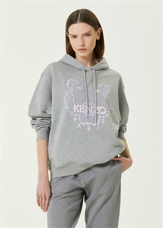 Kenzo Kadın SWEATSHIRT Gri XS EU