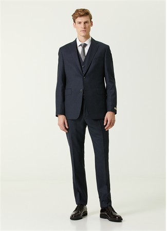 Beymen Collection Erkek Drop 7 İndigo Yelekli Takım Mavi 54 IT Beymen Collection Erkek Drop 7 İndigo Yelekli Takım Mavi 54 IT