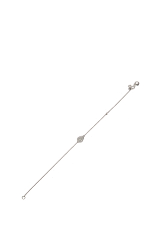 Collection Kadın Pırlantalı Altın Rengi Bileklik EU