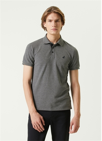 Beymen Club Erkek Slim Fit Antrasit Melanj Polo Yaka T-shirt S Beymen Club Erkek Slim Fit Antrasit Melanj Polo Yaka T-shirt S