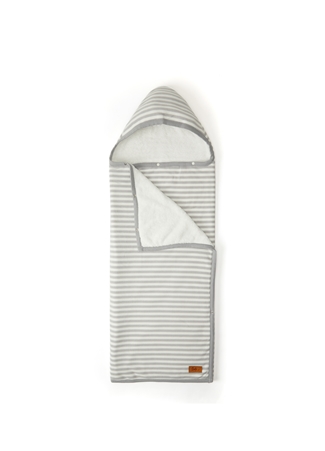 Owli Bebek Gri Giyilebilir Battaniye EU