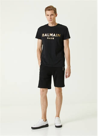 Balmain Erkek Siyah Beli Lastikli Bermuda S EU Balmain Erkek Siyah Beli Lastikli Bermuda S EU