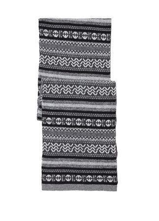 Beymen Club Erkek Gri Etnik Jakarlı Yün Atkı EU