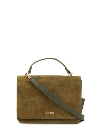 Divarese Kadın Haki Süet Omuz Çantası Eu Divarese Kadın Haki Süet Omuz Çantası Eu