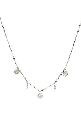 Collection Kadın Sallantılı Taş Detaylı Altın Rengi Kolye EU