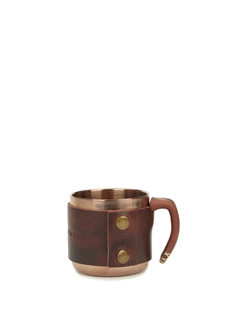 Beymen Hediye Kahverengi Logolu Metal Kupa Beymen Hediye Kahverengi Logolu Metal Kupa