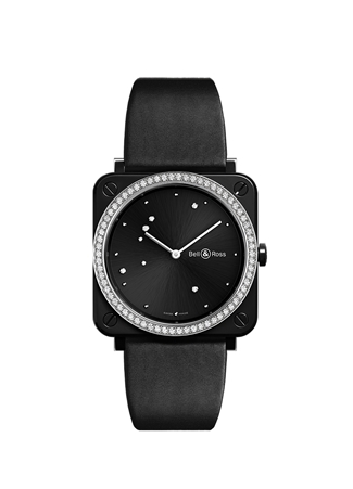 Bell & Ross Kadın Instruments Black Diamond Eagle Kol Saati EU Bell & Ross Kadın Instruments Black Diamond Eagle Kol Saati EU