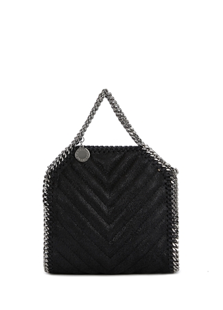 Stella McCartney Kadın Falabella Tiny Siyah Omuz Çantası EU Stella McCartney Kadın Falabella Tiny Siyah Omuz Çantası EU