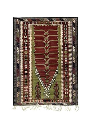 Soho Antiq Charlotte El Dokuması Desenli 124x167 cm Yün Kilim Çok Renkli Soho Antiq Charlotte El Dokuması Desenli 124x167 cm Yün Kilim Çok Renkli
