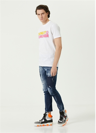Dsquared2 Erkek Jean Pantolon Lacivert 52 It Dsquared2 Erkek Jean Pantolon Lacivert 52 It