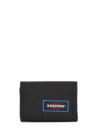 Eastpak Kadın Siyah Mavi Logolu Cüzdan EU Eastpak Kadın Siyah Mavi Logolu Cüzdan EU