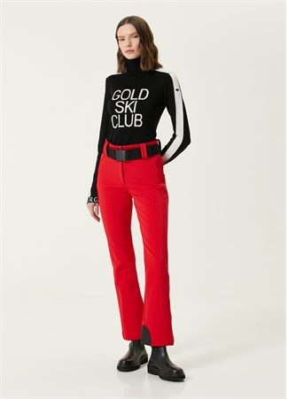 Goldbergh Kadın Pippa Slim Fit Kırmızı Kayak Pantolonu 34 It Goldbergh Kadın Pippa Slim Fit Kırmızı Kayak Pantolonu 34 It