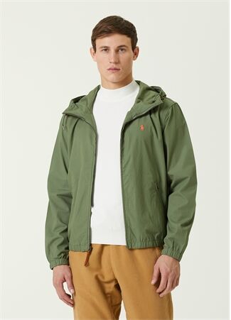 Polo Ralph Lauren Erkek Haki Kapüşonlu Mont S EU