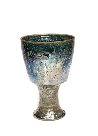 Atilla Çakır Colorblocked Desenli Kadeh Çok Renkli