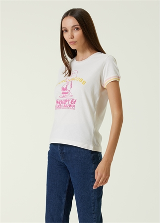 Marc Jacobs (The) Kadın x Peanuts Snoopy Beyaz T-shirt M EU Marc Jacobs (The) Kadın x Peanuts Snoopy Beyaz T-shirt M EU