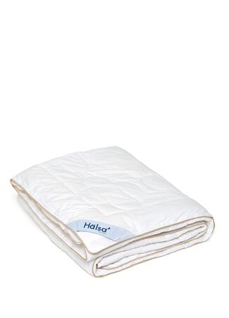 Hälsa Svartån İngiliz Yünü Beyaz Tek Kişilik Yorgan