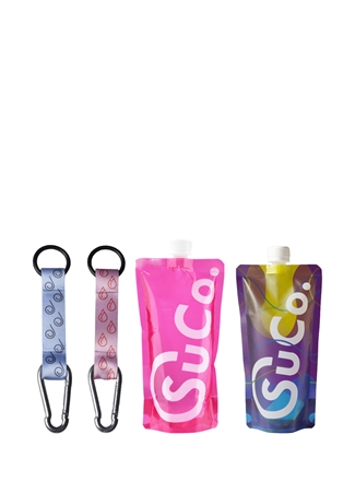 Suco 4lü SuCo Taşıma İpli Hediye Seti Pembe EU Suco 4lü SuCo Taşıma İpli Hediye Seti Pembe EU