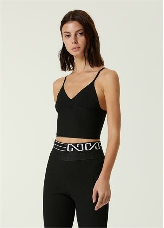 Network Kadın Slim Fit Siyah Kazak XS EU