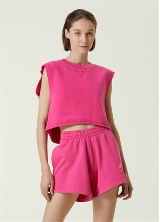 7 Days Active Kadın Pembe Bisiklet Yaka Kolsuz Sweatshirt S EU 7 Days Active Kadın Pembe Bisiklet Yaka Kolsuz Sweatshirt S EU