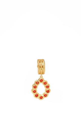 Valere Kadın Gold Geometrik Formlu Küpe Altın Rengi EU