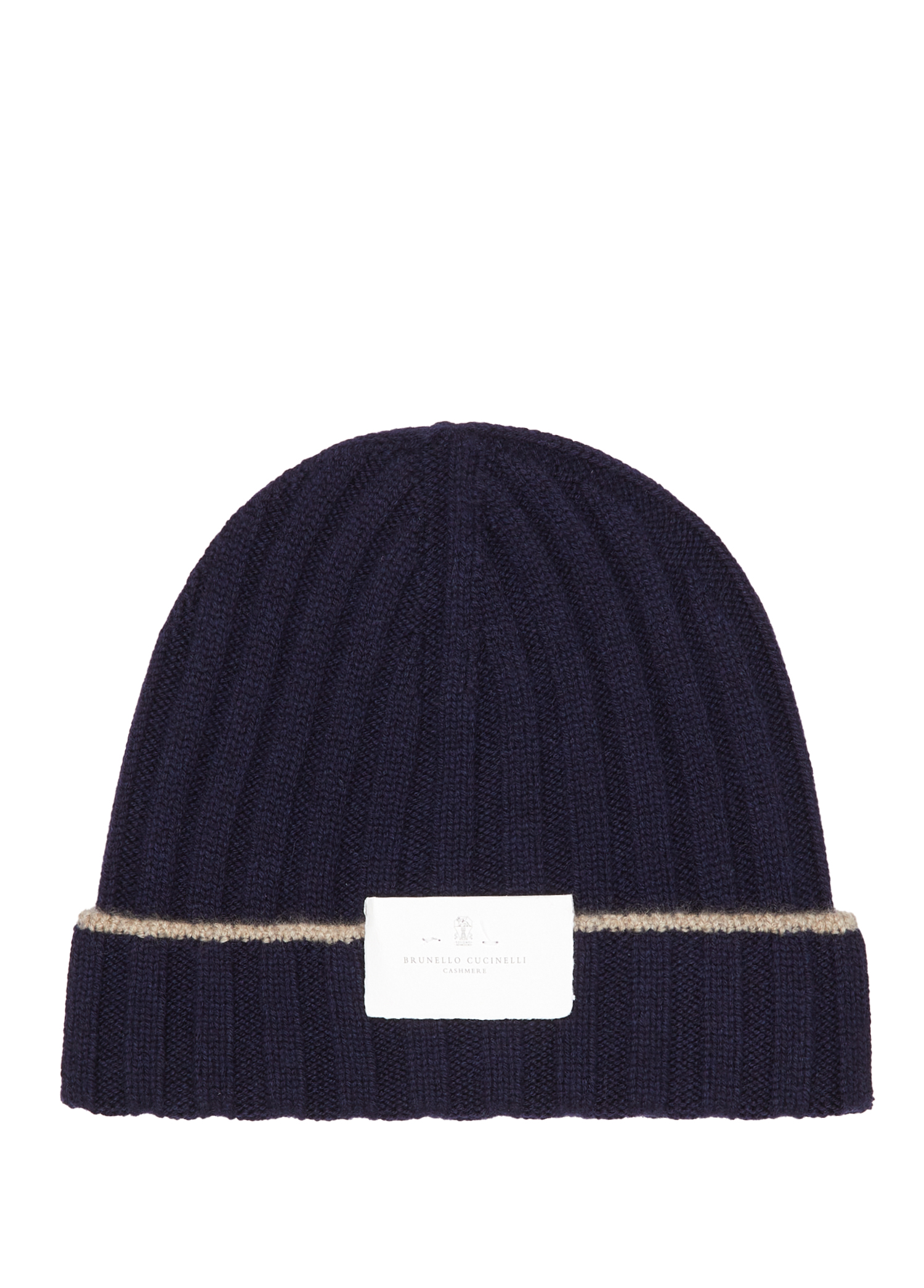 Brunello Cucinelli Kahve-Lacivert Erkek Lacivert Erkek Kaşmir Bere ...
