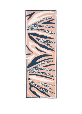 Beymen Kadın Bej Leopar Desenli Twill İpek Şal EU Beymen Kadın Bej Leopar Desenli Twill İpek Şal EU