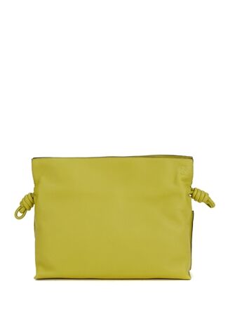 Loewe Kadın Flamenco Sarı Deri Çanta EU