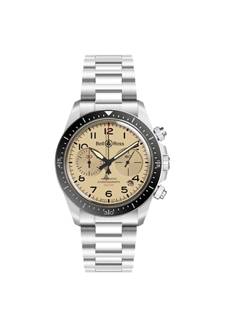 Bell & Ross Erkek Vintage Military Bej Kol Saati EU Bell & Ross Erkek Vintage Military Bej Kol Saati EU