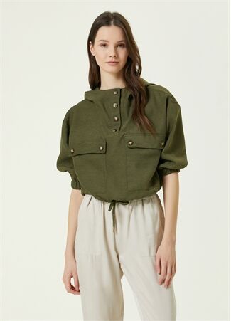 Network Kadın SWEATSHIRT Haki XS EU