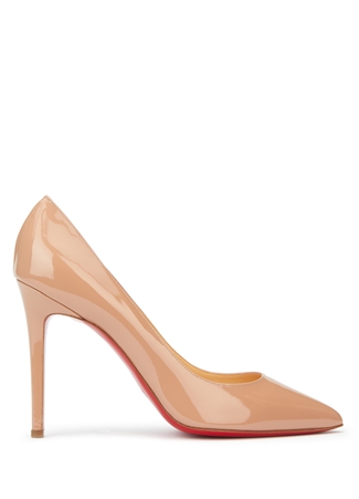 Christian Louboutin Kadın Nude Deri Stiletto Pembe 36 EU