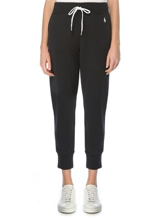 Polo Ralph Lauren Kadın Siyah Dar Paça Eşofman Altı L EU