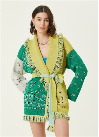 Alanui Kadın Colorblocked Kuşak Detaylı Kaşmir Hırka Xs Eu Alanui Kadın Colorblocked Kuşak Detaylı Kaşmir Hırka Xs Eu