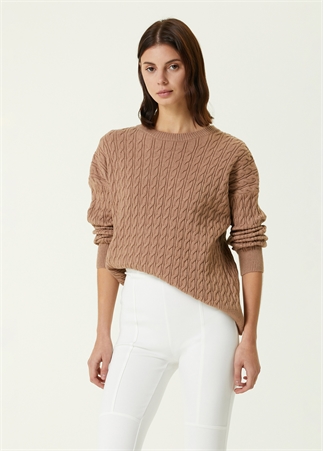 Network Kadın Basic Fit Camel Kazak Kahverengi XS EU Network Kadın Basic Fit Camel Kazak Kahverengi XS EU