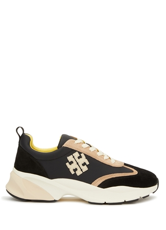 Tory Burch Kadın Good Luck Siyah Krem Sneaker 0 US Tory Burch Kadın Good Luck Siyah Krem Sneaker 0 US