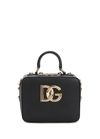 Dolce&gabbana Kadın 3 5 Siyah Deri Omuz Çantası Eu