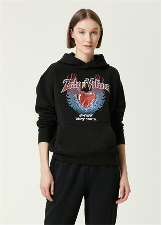 Zadig&Voltaire Kadın SWEATSHIRT Siyah S EU