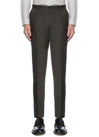 Palzileri Lab Erkek Koyu Gri Pili Detaylı Pantolon 48 IT